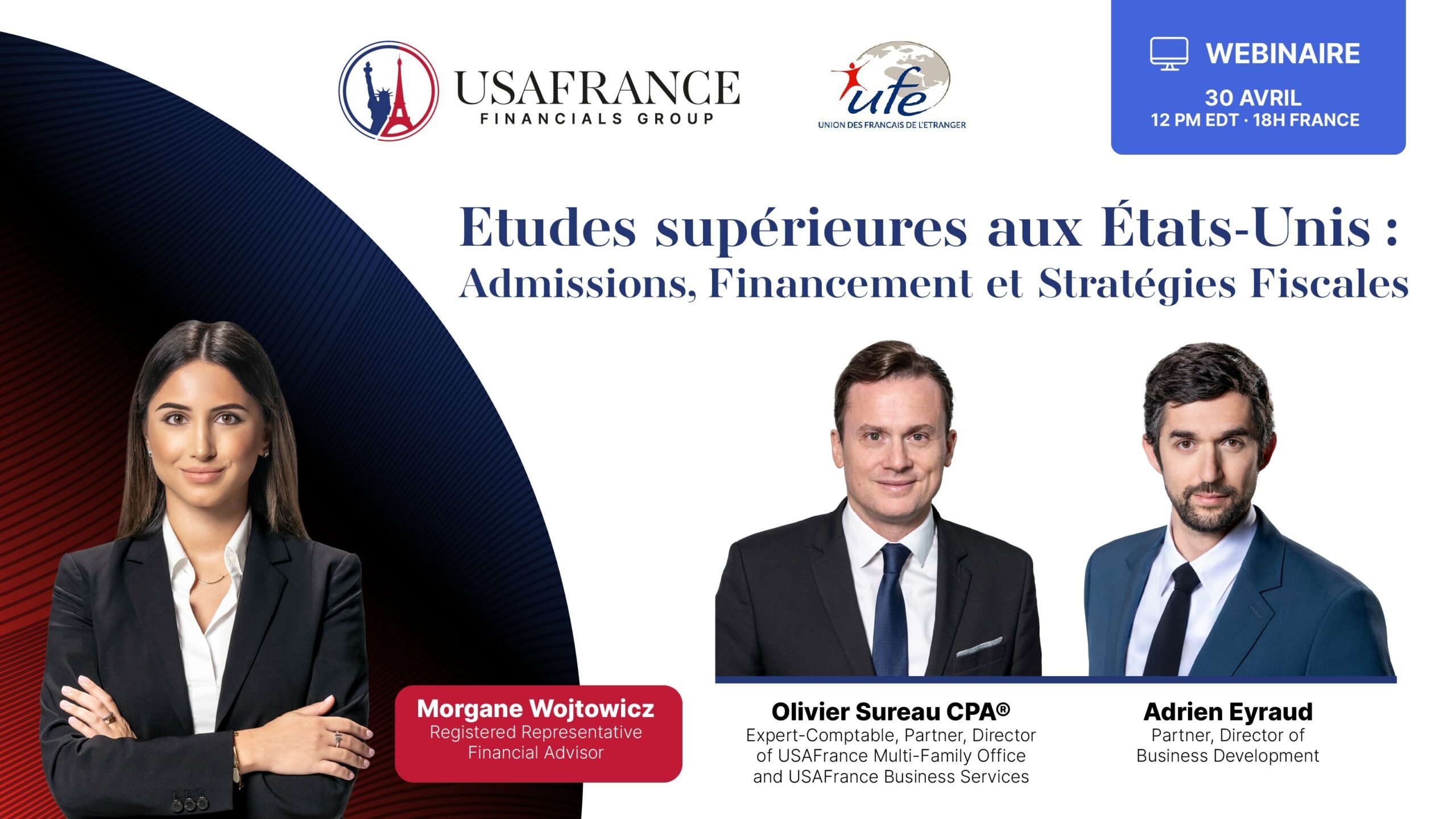 WEBINAIRE : étudier aux États-Unis - admissions, financement et ...